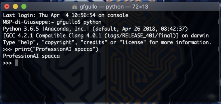 Programmazione in Python: le 10 cose da sapere - ProfessionAI